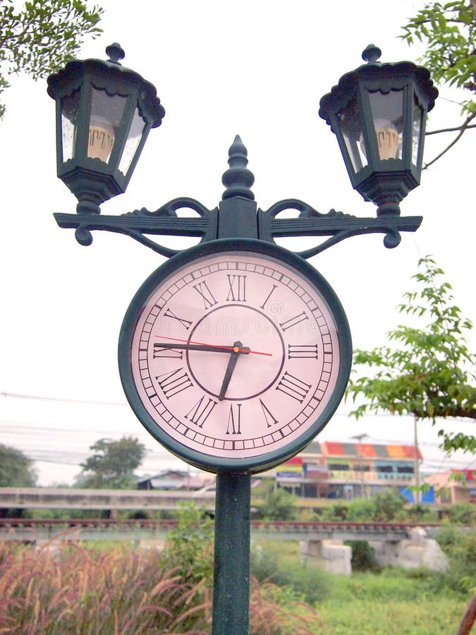 Old style clock stock image. Image of history, movement - 166438291