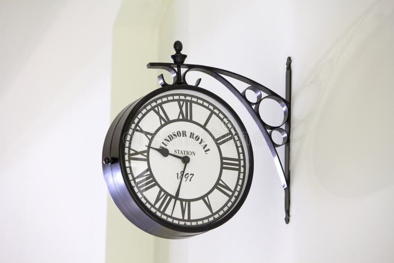 Old Style Clock Face Close Up Stock Photo - Image of ideas, checking ...