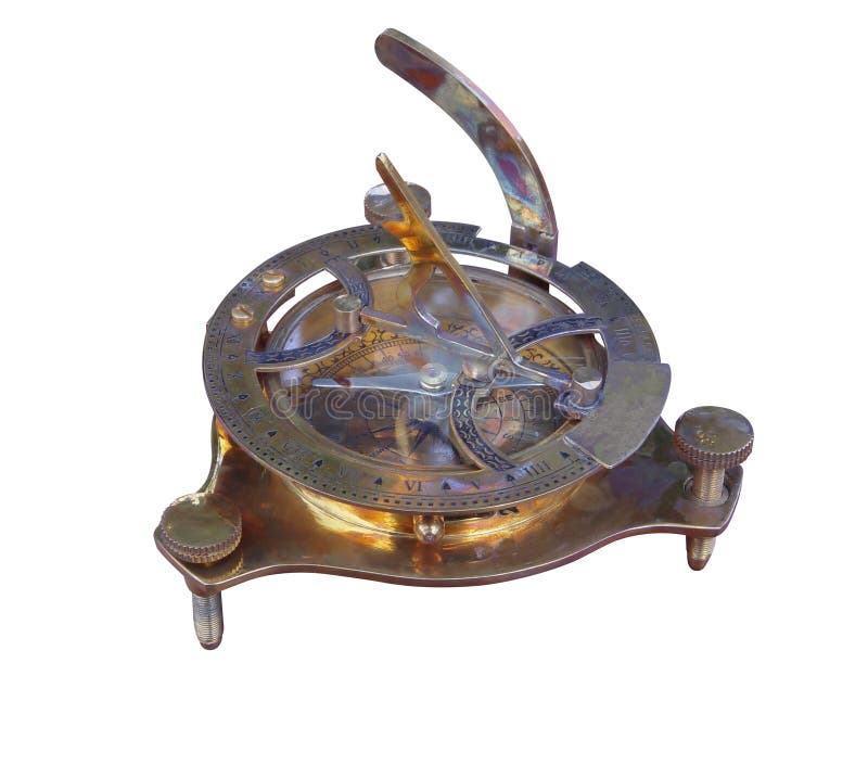 Old style compass stock photo. Image of instrument, closeup - 2699780