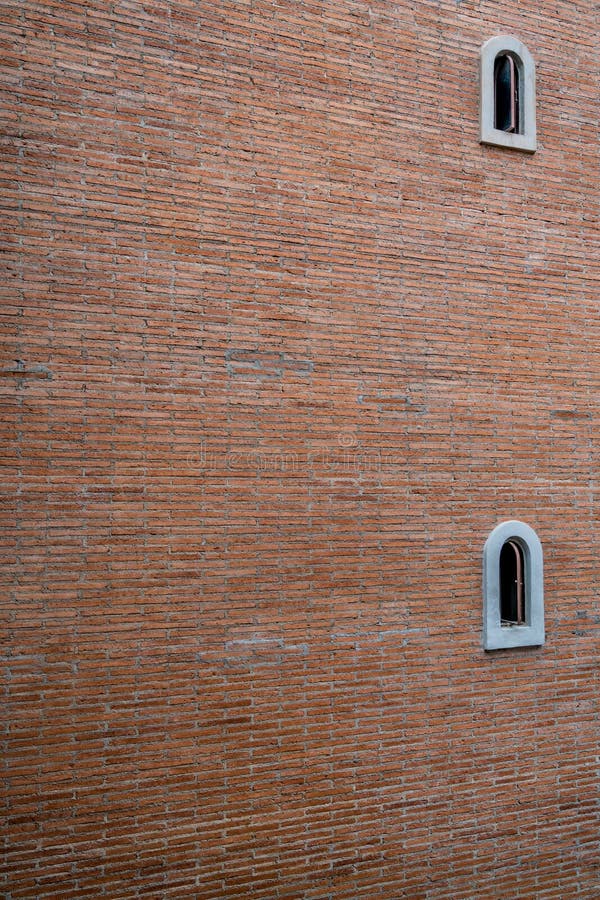 Old Style Concrete Arch Windows Stock Photo - Image of black, brick ...