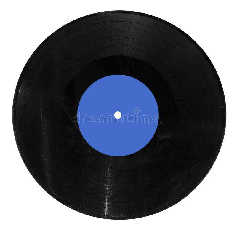 Old 45rpm record stock image. Image of copyspace, isolated - 2176213