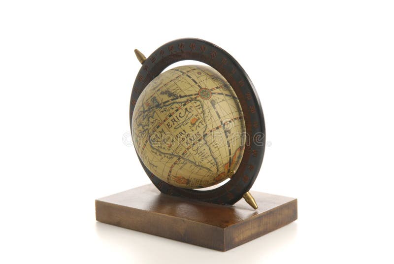 Old globe stock photo. Image of continent, south, travel - 368810