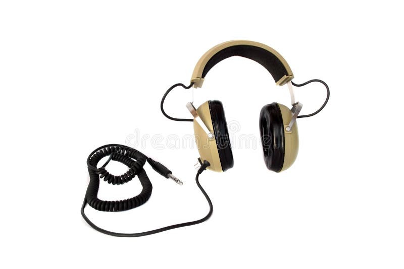 Old style hi fi headphones stock photo. Image of black - 13660620