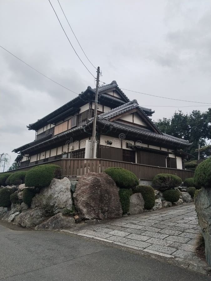 Old style Japanese home stock image. Image of home, clean - 374122711