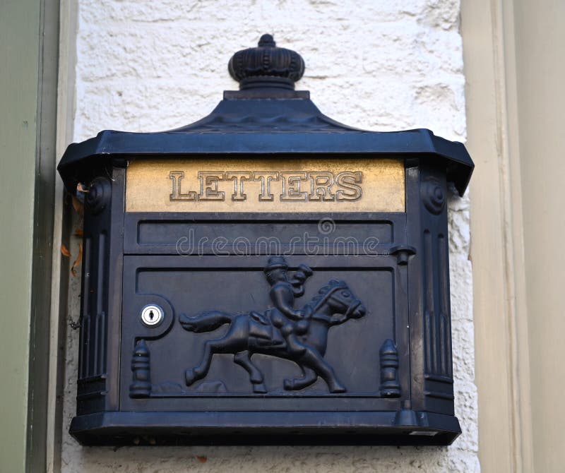 Old Mailbox stock photo. Image of fashioned, letters - 163488956
