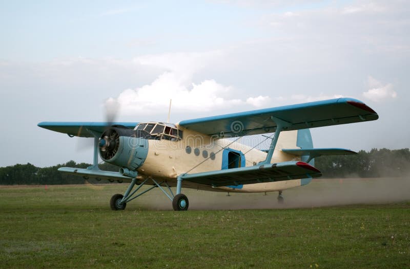 Old style plane flying up stock photo. Image of angle - 10933652