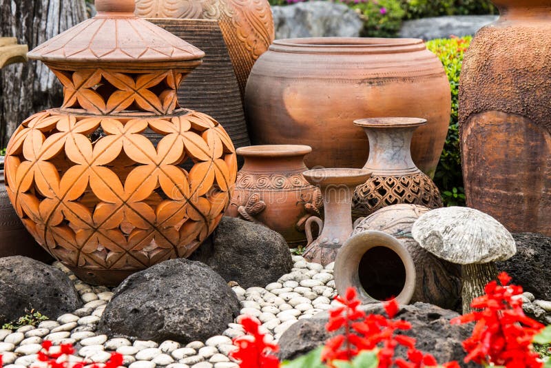 Pottery Handmade Design Object Stock Image - Image of colourful, kind ...