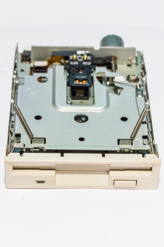 Old Style Retro Disk Readers. a Soft Disc or Floppy Disk is an Ancient ...