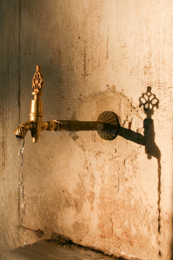 Old style tap stock image. Image of flow, isolated, focus - 86498769