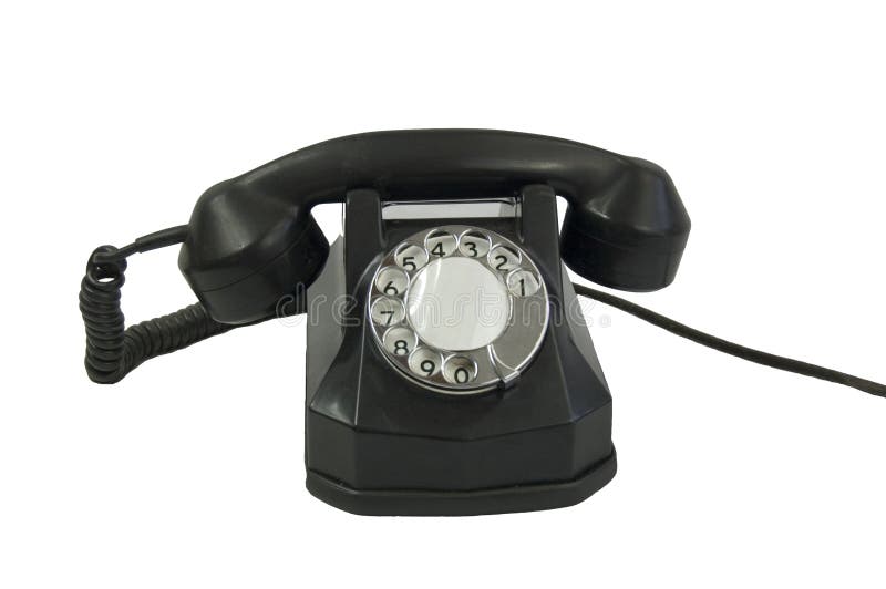 Old style telephone stock image. Image of ring, phone - 5107293