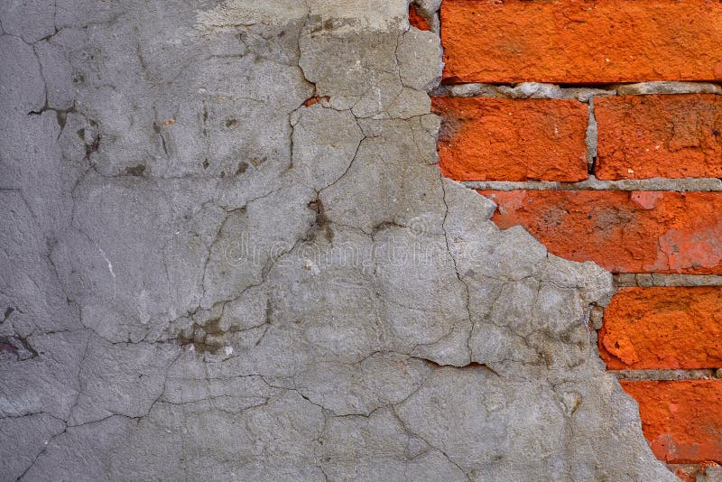 Old Style Wall S Texture of Cement and Bricks Stock Image - Image of ...