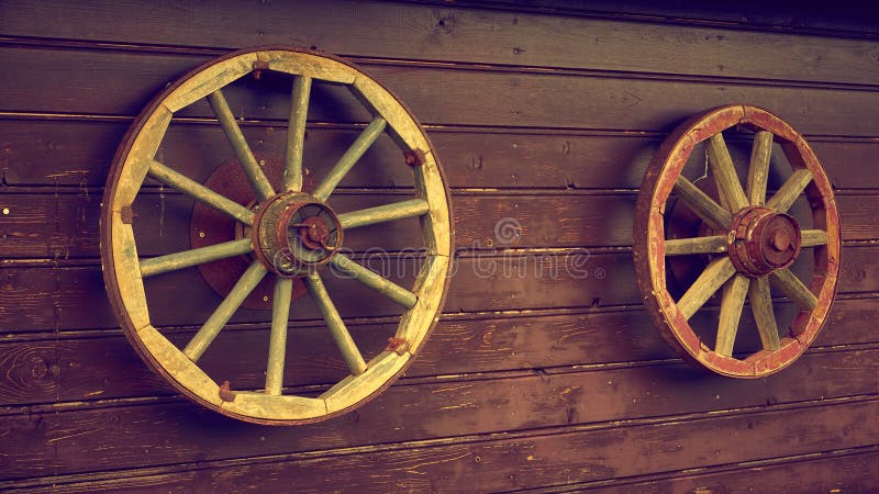 Old style wheels stock image. Image of rural, pioneer - 57330207