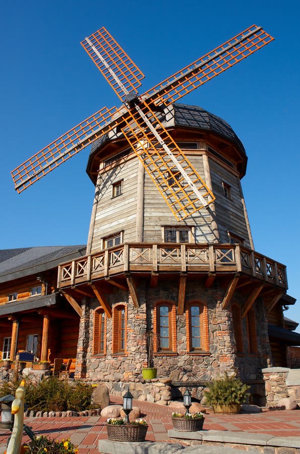 Old Style Windmill Stock Photos - Image: 10931823