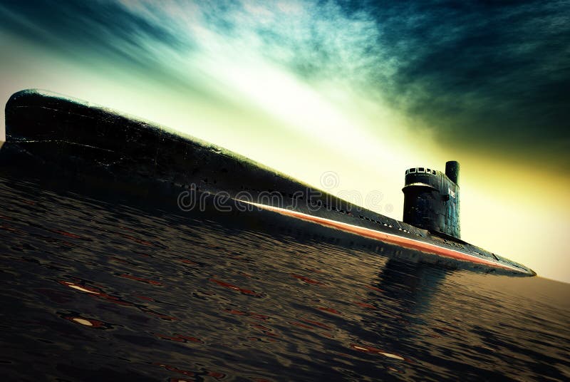 Old submarine stock photo. Image of closeup, craft, marina - 18311466