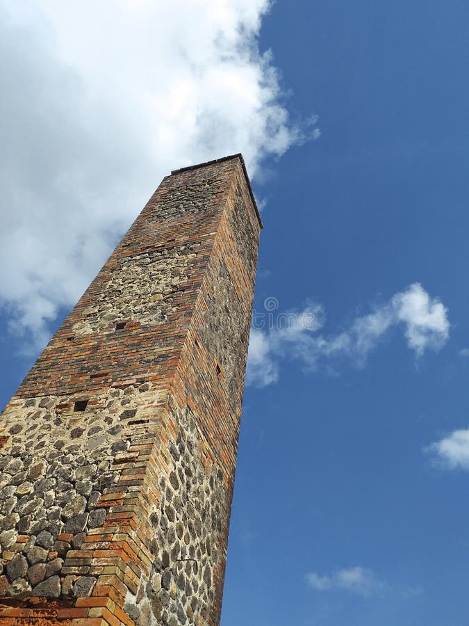 Industry Detail. Old Sugar Mill Chimney in Sugarcane Plantation. Stock ...