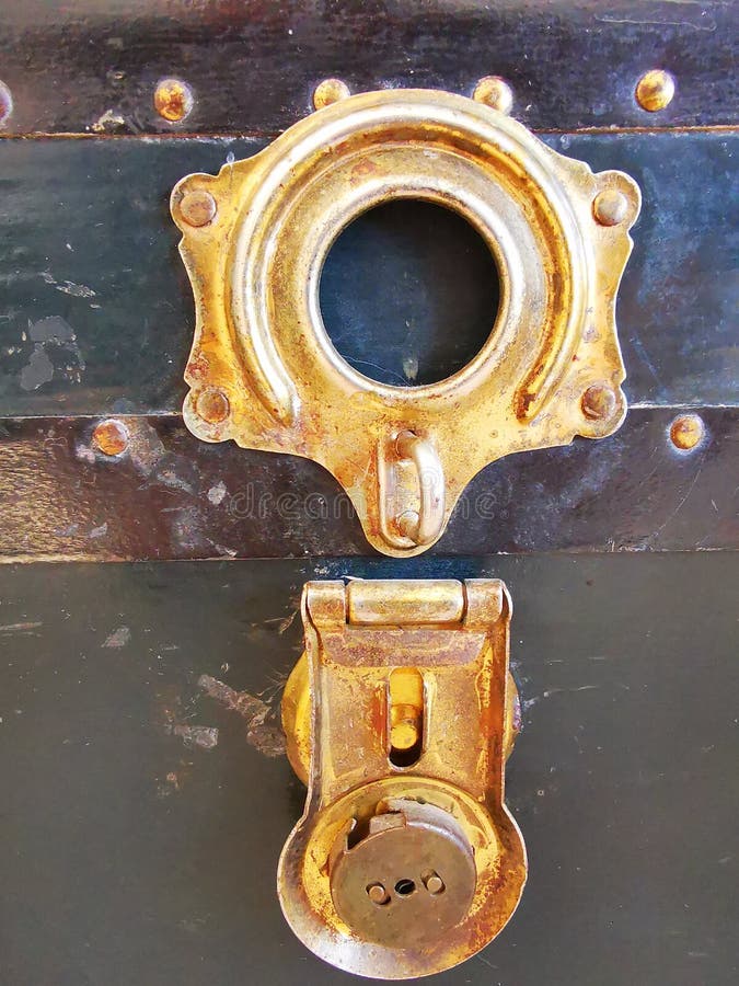 Old Suitcase Lock Details Macro Stock Image - Image of path, object ...
