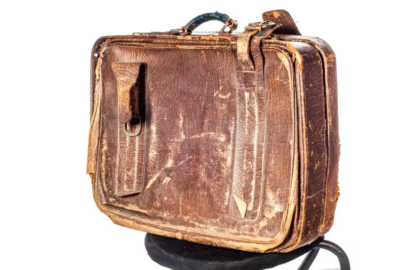 Old suitcase. texture stock image. Image of single, handle - 122667717