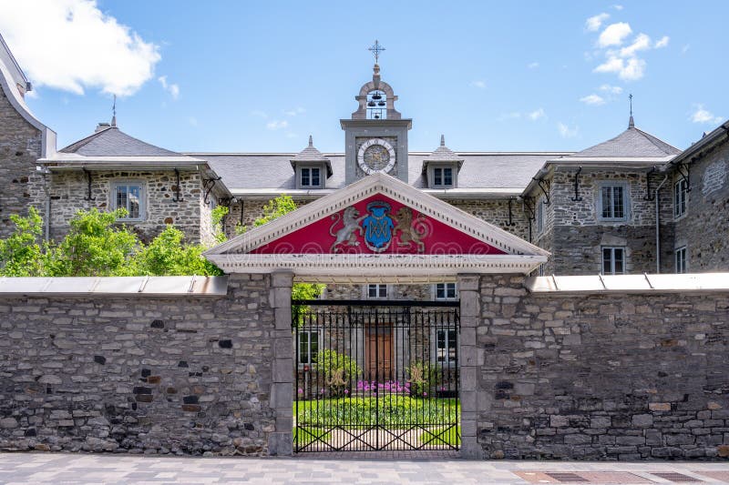 The Old Sulpician Seminary in Montreal Editorial Image - Image of ...