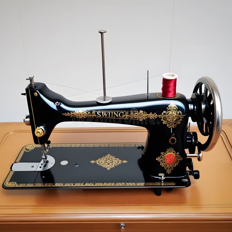 Old Swing Machine, Ai-generatet Stock Illustration - Illustration of ...