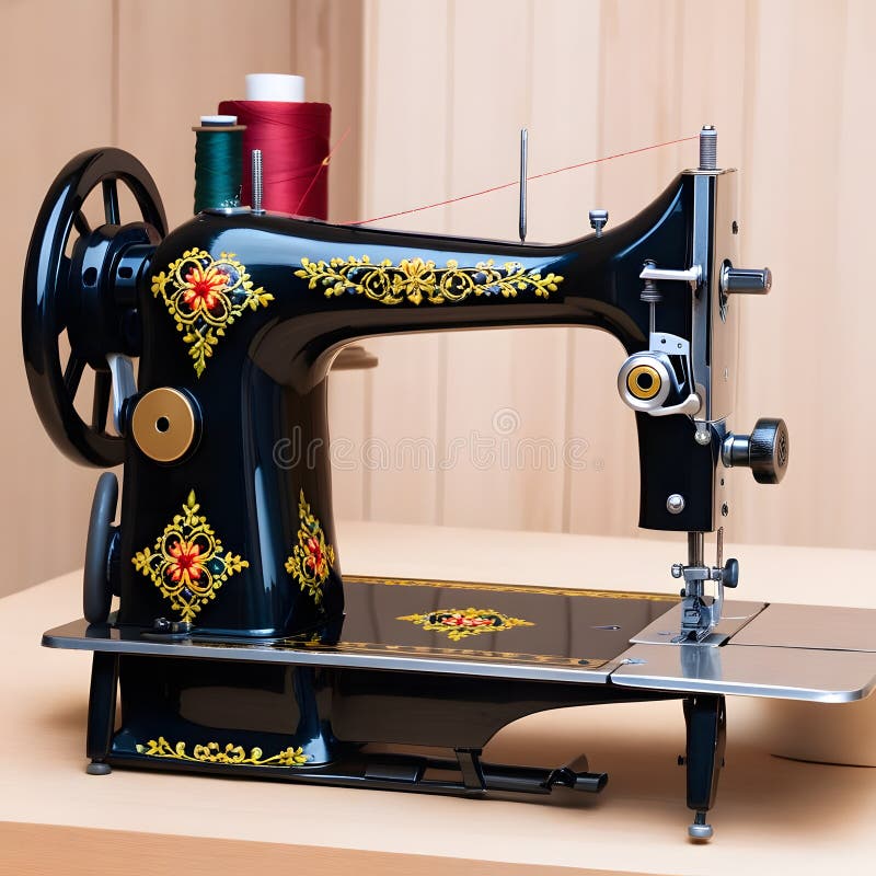 Old Swing Machine, Ai-generatet Stock Illustration - Illustration of ...