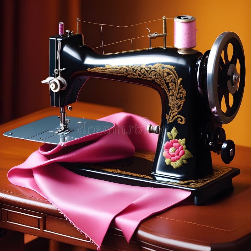 Old Swing Machine, Ai-generatet Stock Illustration - Illustration of ...