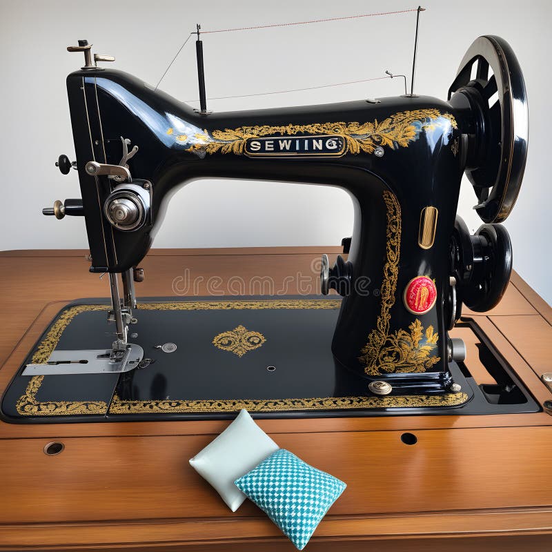 Old Swing Machine, Ai-generatet Stock Illustration - Illustration of ...