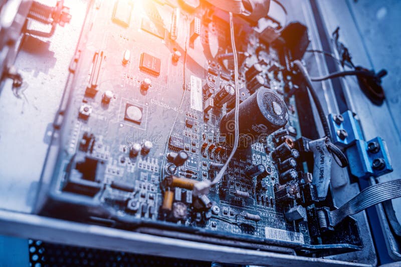 Old Switch Panel of a Very Old Manual Telephone Stock Image - Image of ...