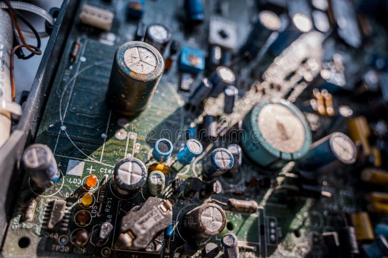 Old Switch Panel of a Very Old Manual Telephone Stock Photo - Image of ...