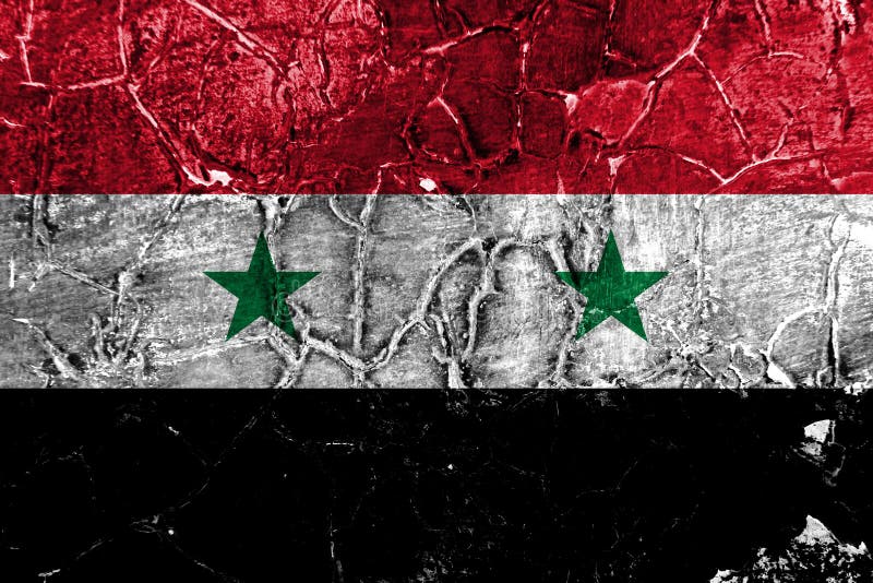 Old Syria Grunge Background Flag Stock Photo - Image of antique, grunge ...