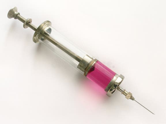 Old syringe stock image. Image of inoculation, vintage - 2705905