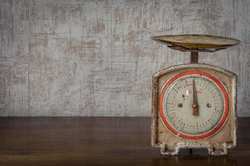 Old table scales stock photo. Image of bowl, antique - 165936156