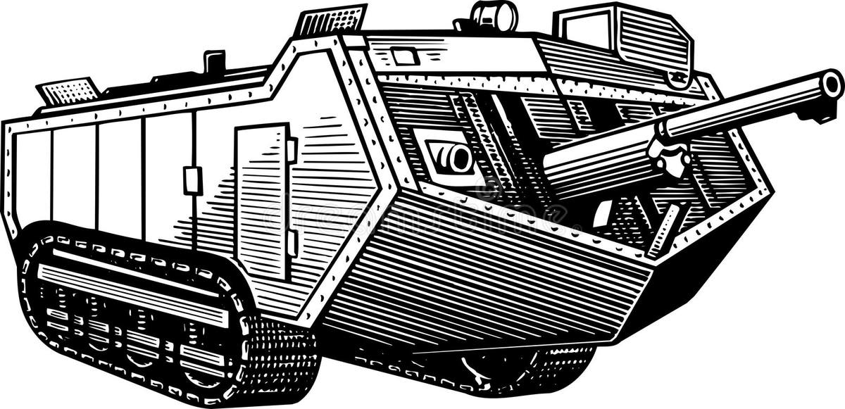 Draw Military Tank Stock Illustrations – 183 Draw Military Tank Stock ...
