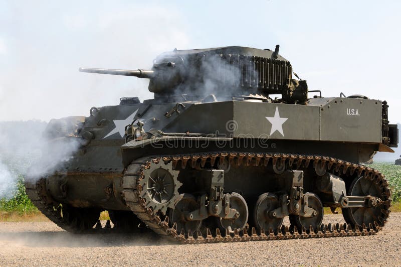 Old tank stock image. Image of recreation, battlefield - 6275099