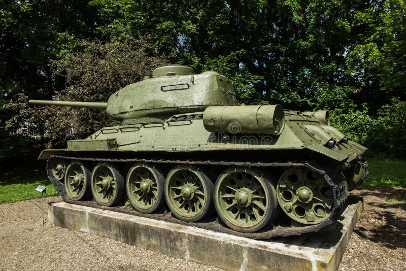 Battle of Dukla Pass Memorial. a Monument of the Two Tanks ...