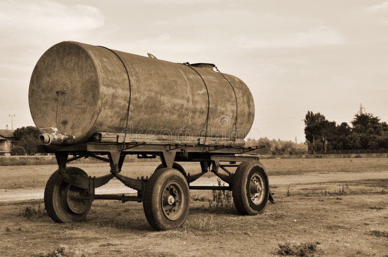 Tanker Trailer stock image. Image of shiny, chrome, tank - 11366507