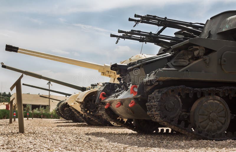 Old Tanks and Armored Vehicles Stock Image - Image of history, fight ...