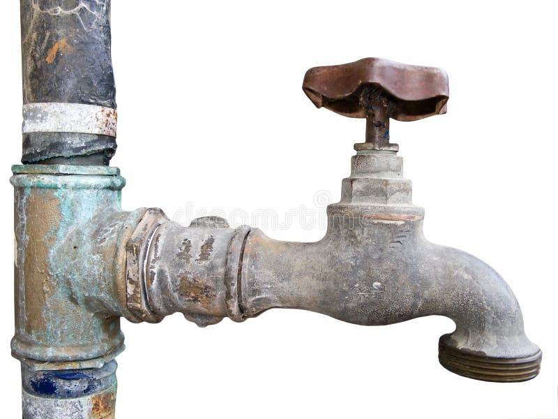 Old tap stock photo. Image of oxidized, canalization, piping - 4028218