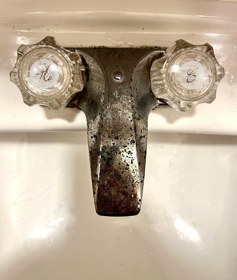 Old Tap stock photo. Image of corrosion, bathroom, cold - 253867918
