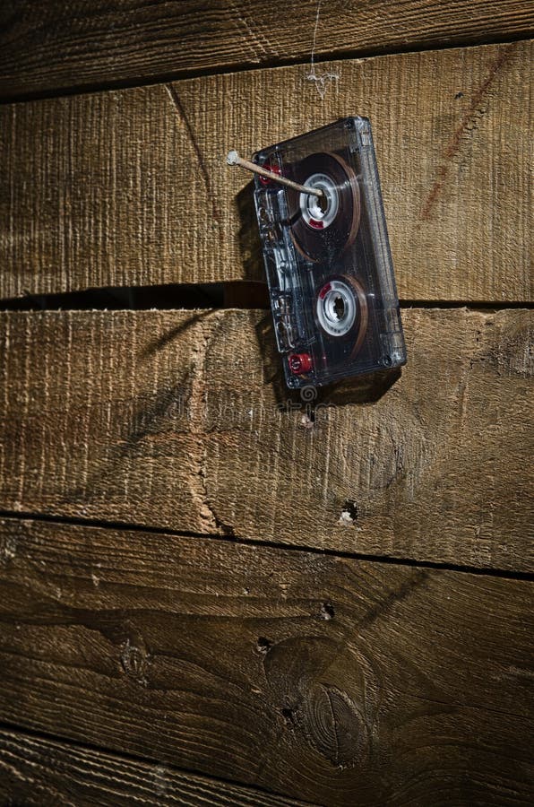 Old tape. stock photo. Image of plank, sound, equipment - 78890364
