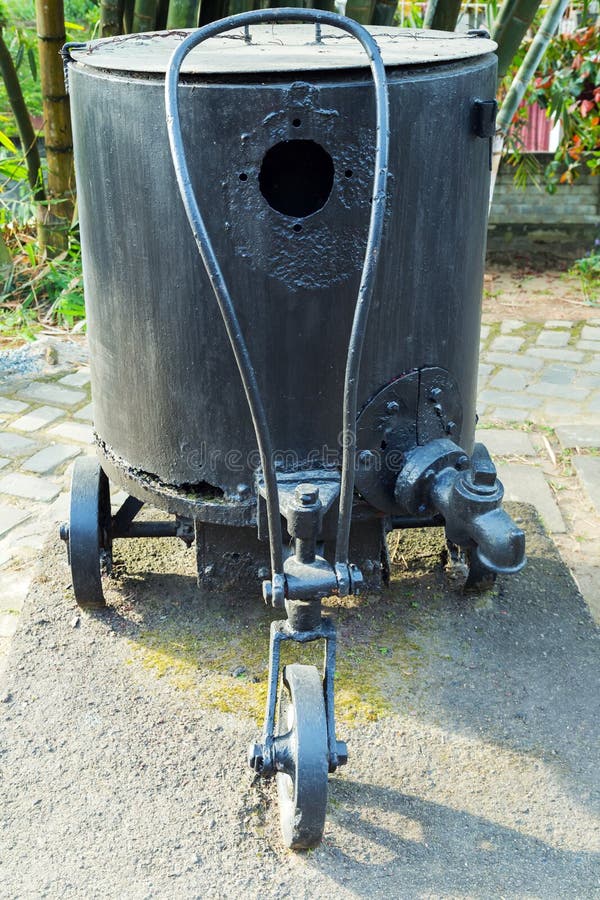 A Tar Boiler Trailer at the Highway Museum. Editorial Photography ...