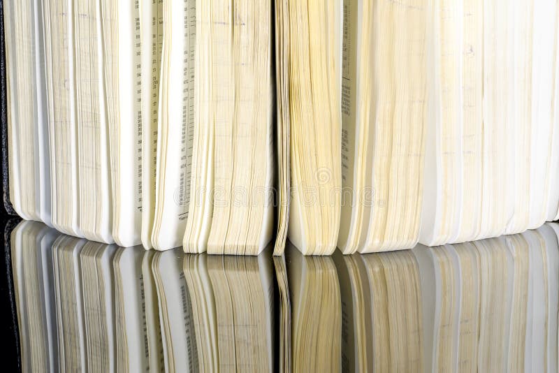 Old Tattered Pages of a Book Stock Photo - Image of pages, reading ...