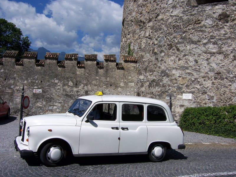 Old Taxi Cab stock image. Image of liechtenstein, taxi - 2369659