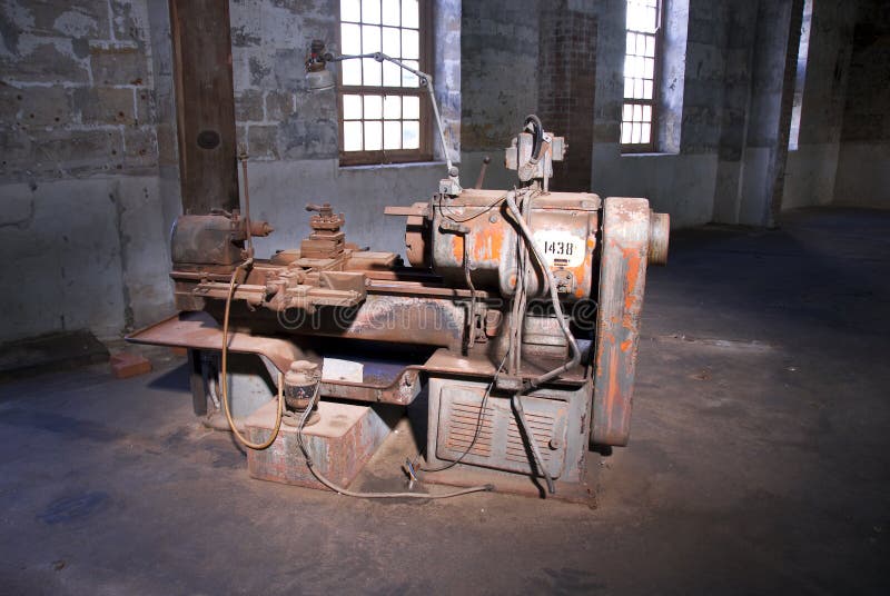 Old Technology Industrial Machine Obsolete Stock Photo - Image of ...