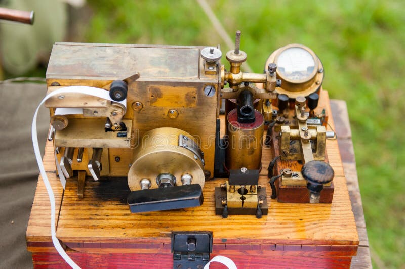 Old telegraph stock photo. Image of telegraphic, receiver - 97752356