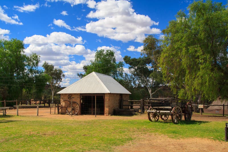 Old Telegraph Station Museum, Alice Springs Editorial Photography ...