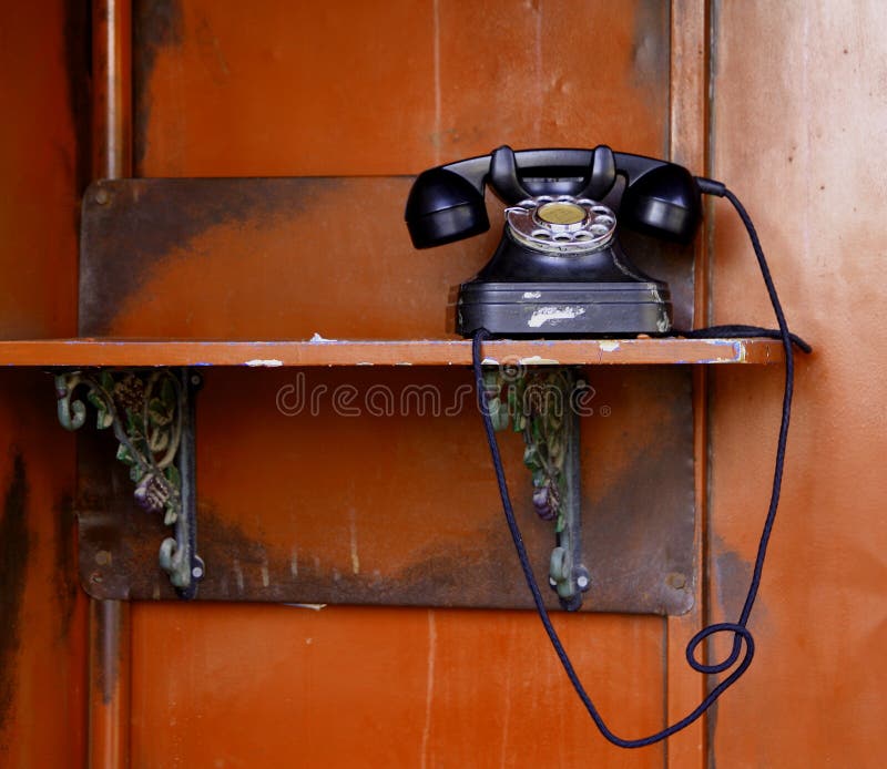 Vintage Telephone Operator S Desk Stock Photo - Image of workstation ...