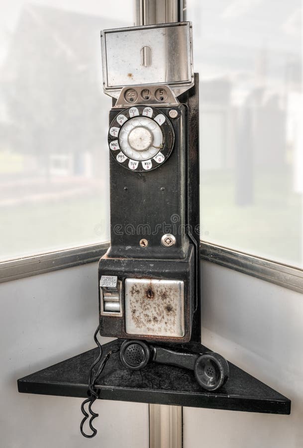 Vintage Telephone Operator S Desk Stock Photo - Image of workstation ...