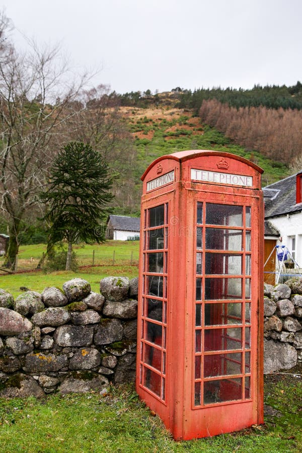 Old Telephone Box stock image. Image of call, crown, royal - 64603661