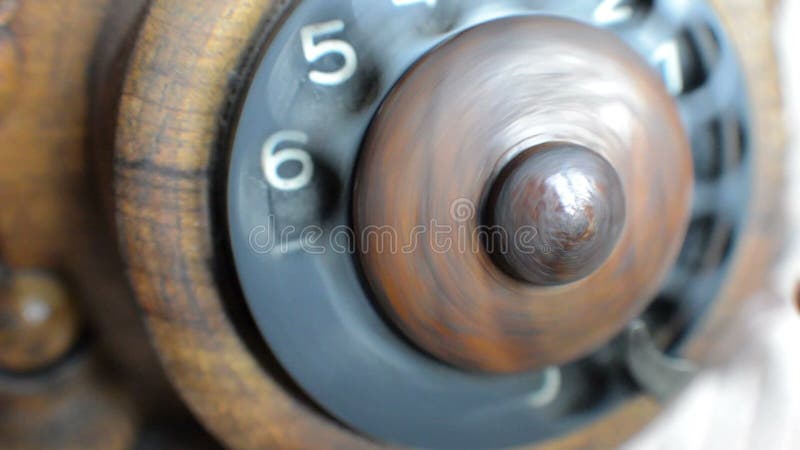 Old telephone dial stock video. Video of finger, dialplate - 186576797
