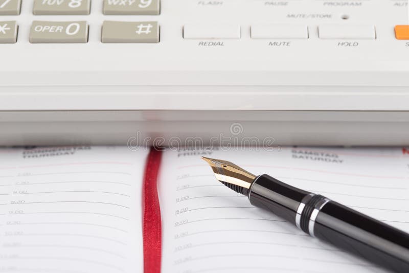 Old Telephone with Notebook Stock Image - Image of number, plastic ...